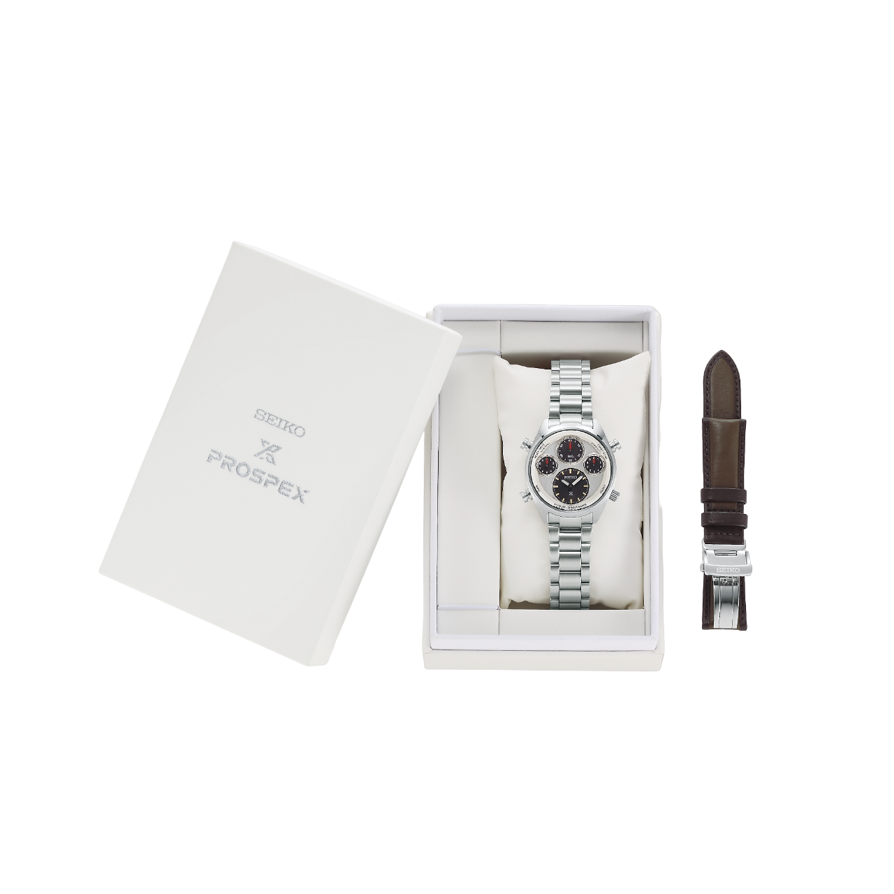 Relógio Seiko Prospex SpeedTimer Solar 110th Anniversary SFJ009 ...