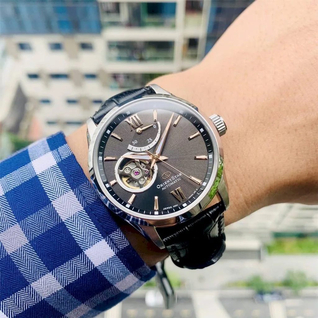 Orient Star RE-AT0007N00B Mecânico 39mm Safira 50h 100M - Relojoaria ...