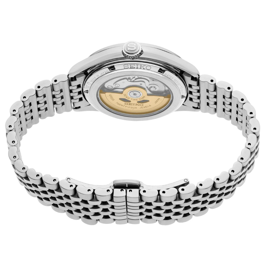 Seiko Presage SPB463 Classic Series Automático Branco 40.2mm ...