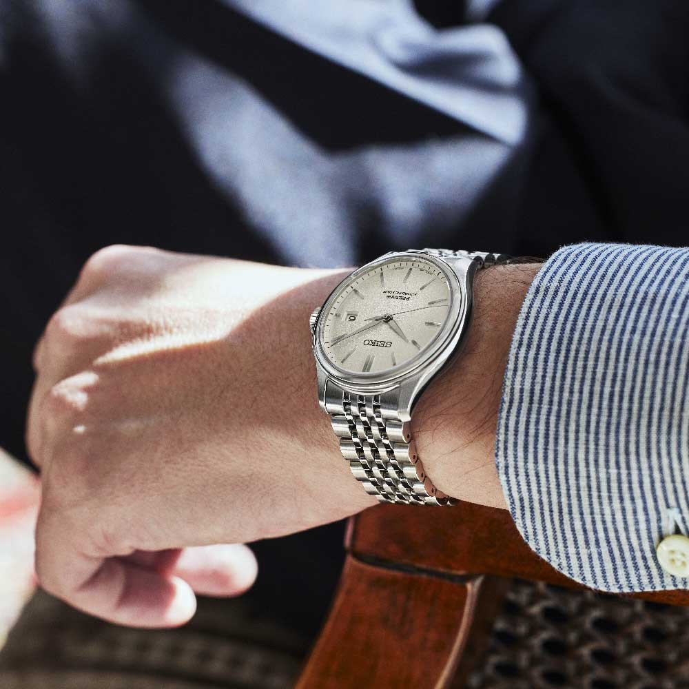 Seiko Presage SPB463 Classic Series Automático Branco 40.2mm ...