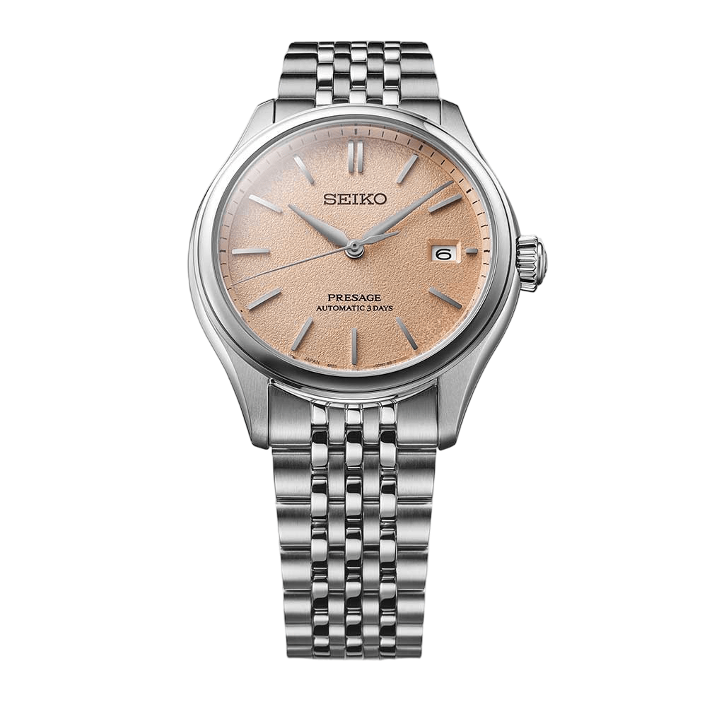 Relógio Seiko Presage SPB467 Automático Mostrador Salmão 40.2mm ...