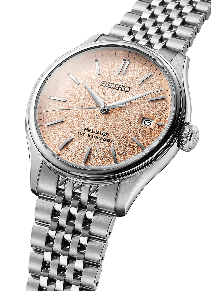 Relógio Seiko Presage SPB467 Automático Mostrador Salmão 40.2mm ...