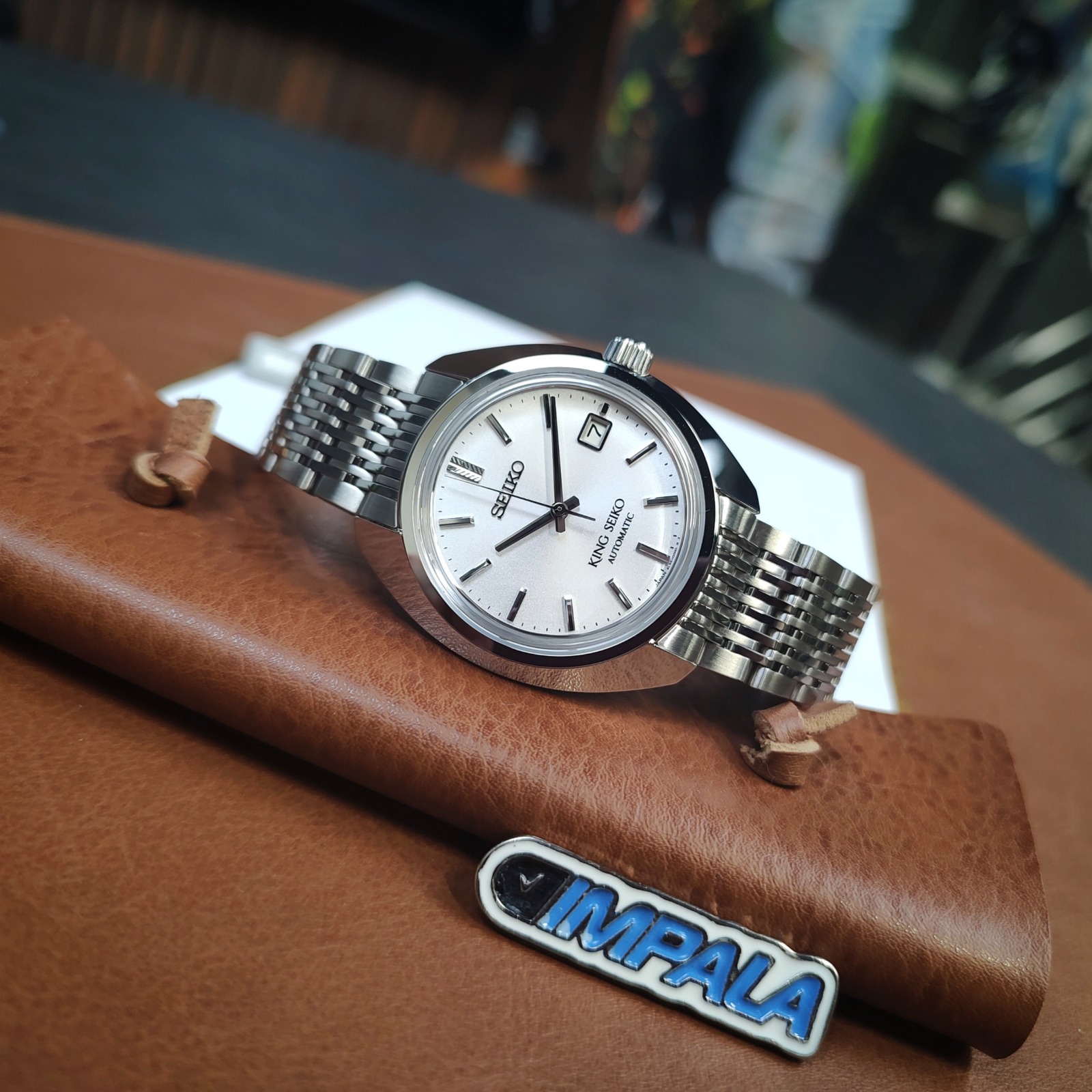 Relógio King Seiko Metropolis Silver SDKA017 / SJE109 Automático Prata ...