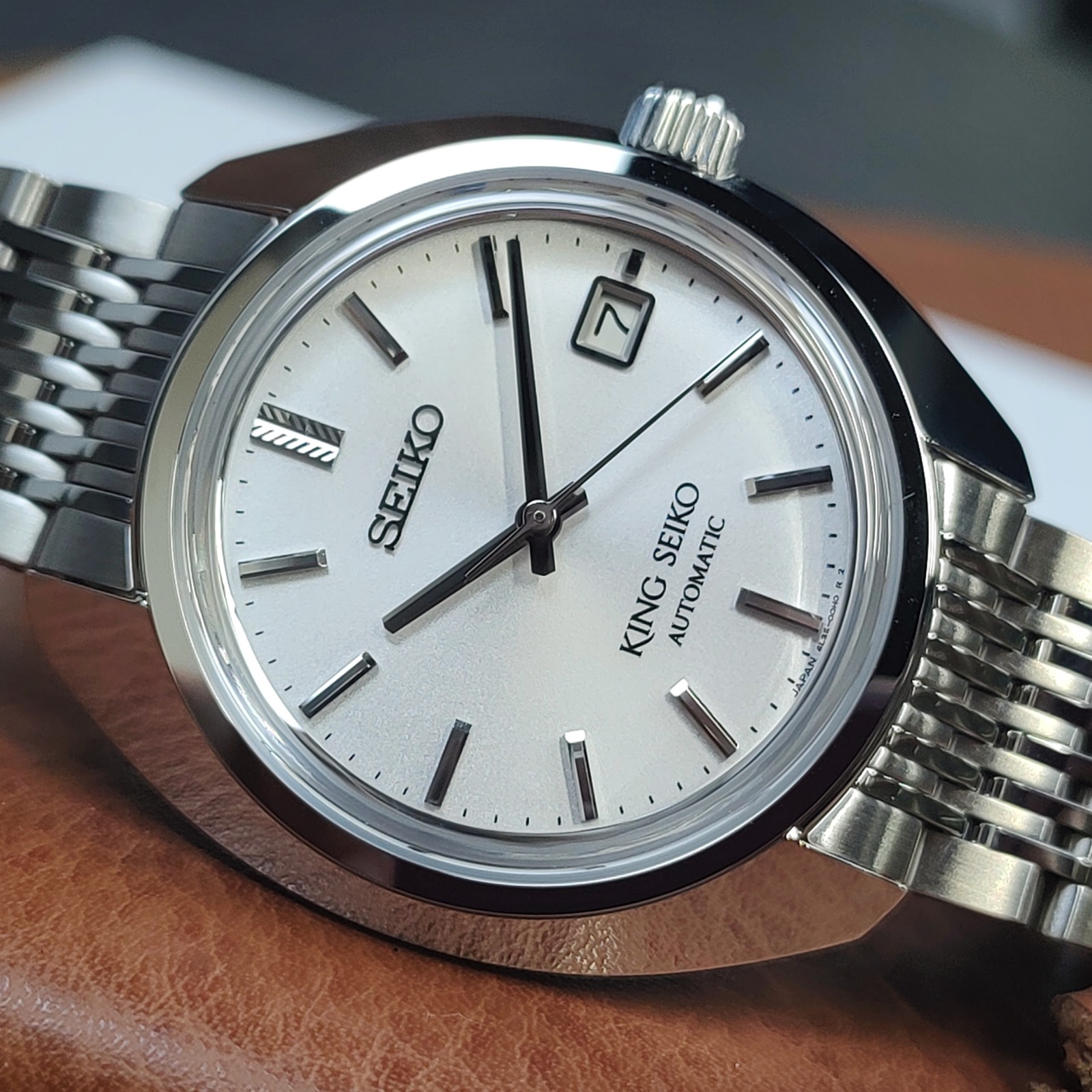 Relógio King Seiko Metropolis Silver SDKA017 / SJE109 Automático Prata ...