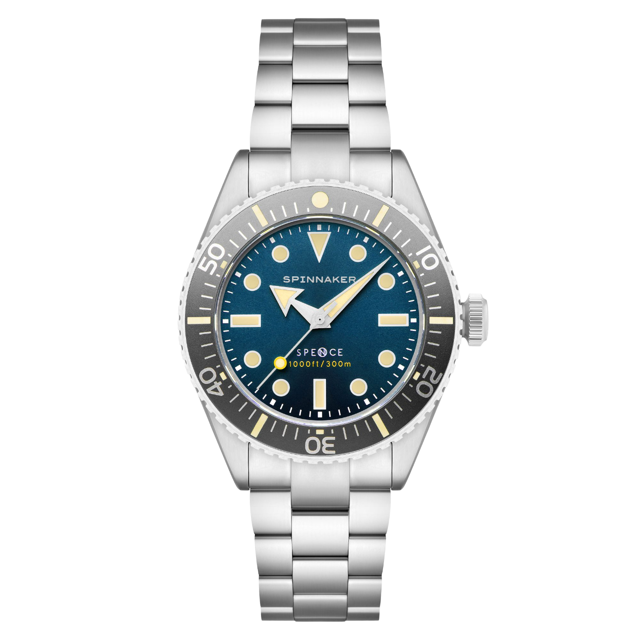 Relógio Spence 300 Automático 40mm Aço Safira 30 ATM - Relojoaria ...