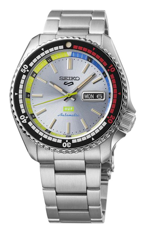 Seiko 5 Sports x HUF SRPL33 – Edição Limitada Automático - Relojoaria ...