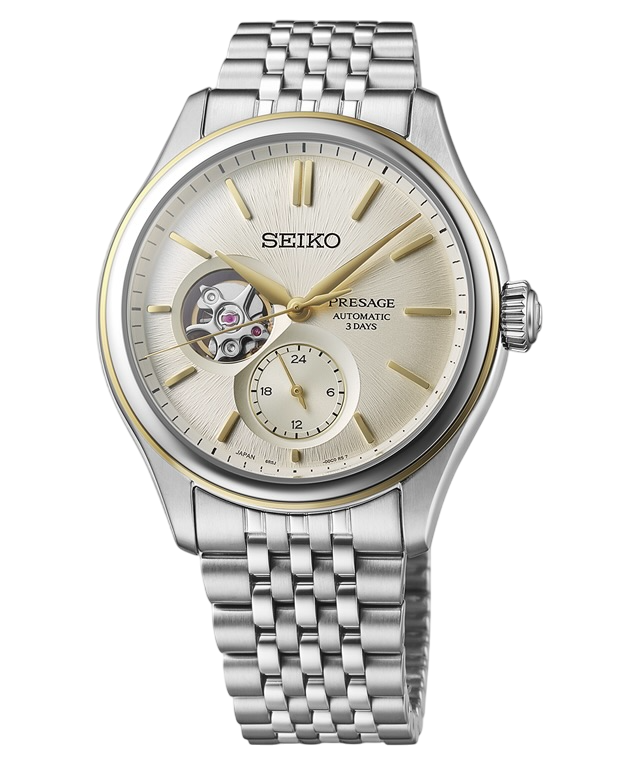 Relógio Seiko Presage SPB480J1 Classic com Mostrador Seda - Relojoaria ...