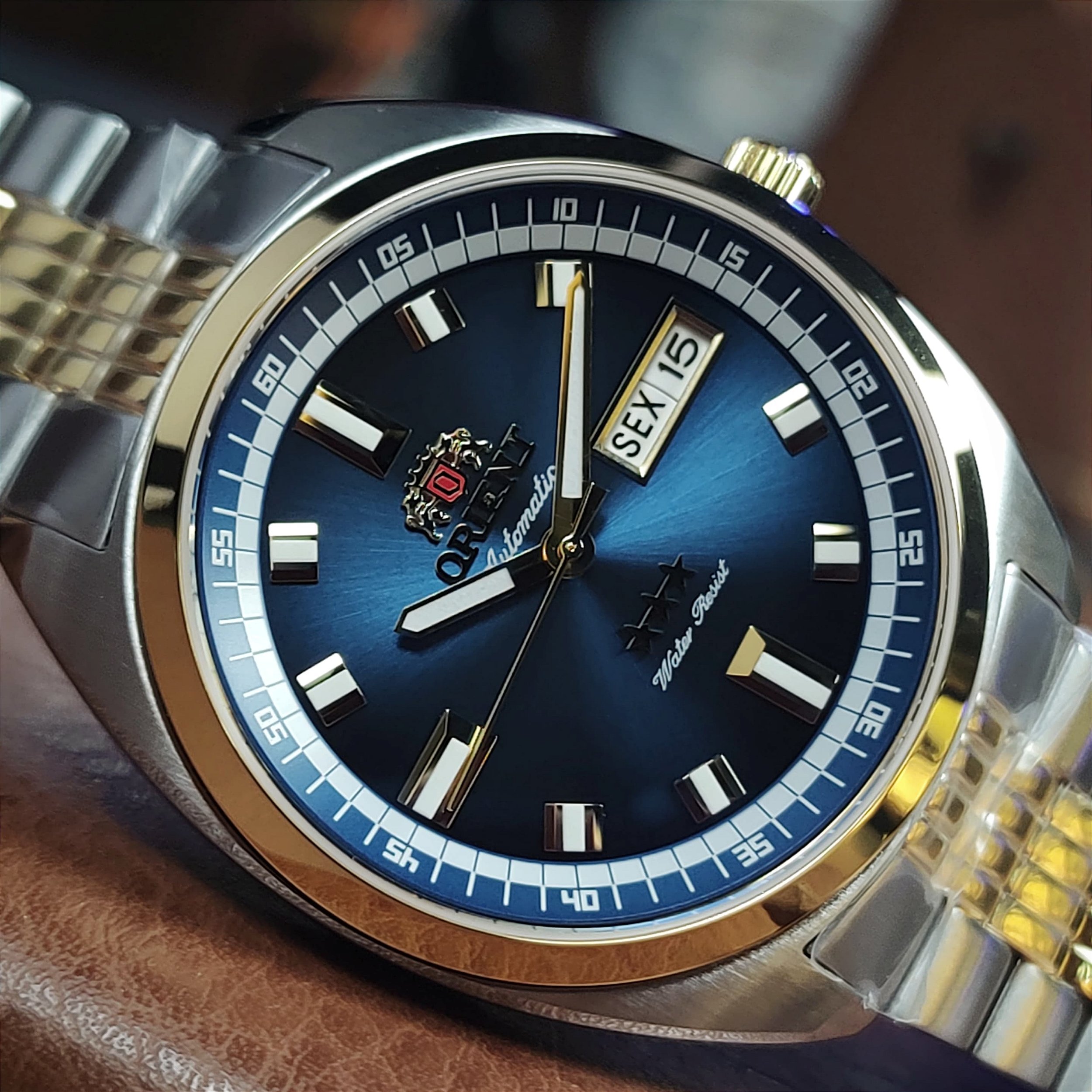 Orient Heritage 3 Stars YN6TT004 D1SK Azul Automático - Relojoaria Impala - Desde 1974 no ramo ...