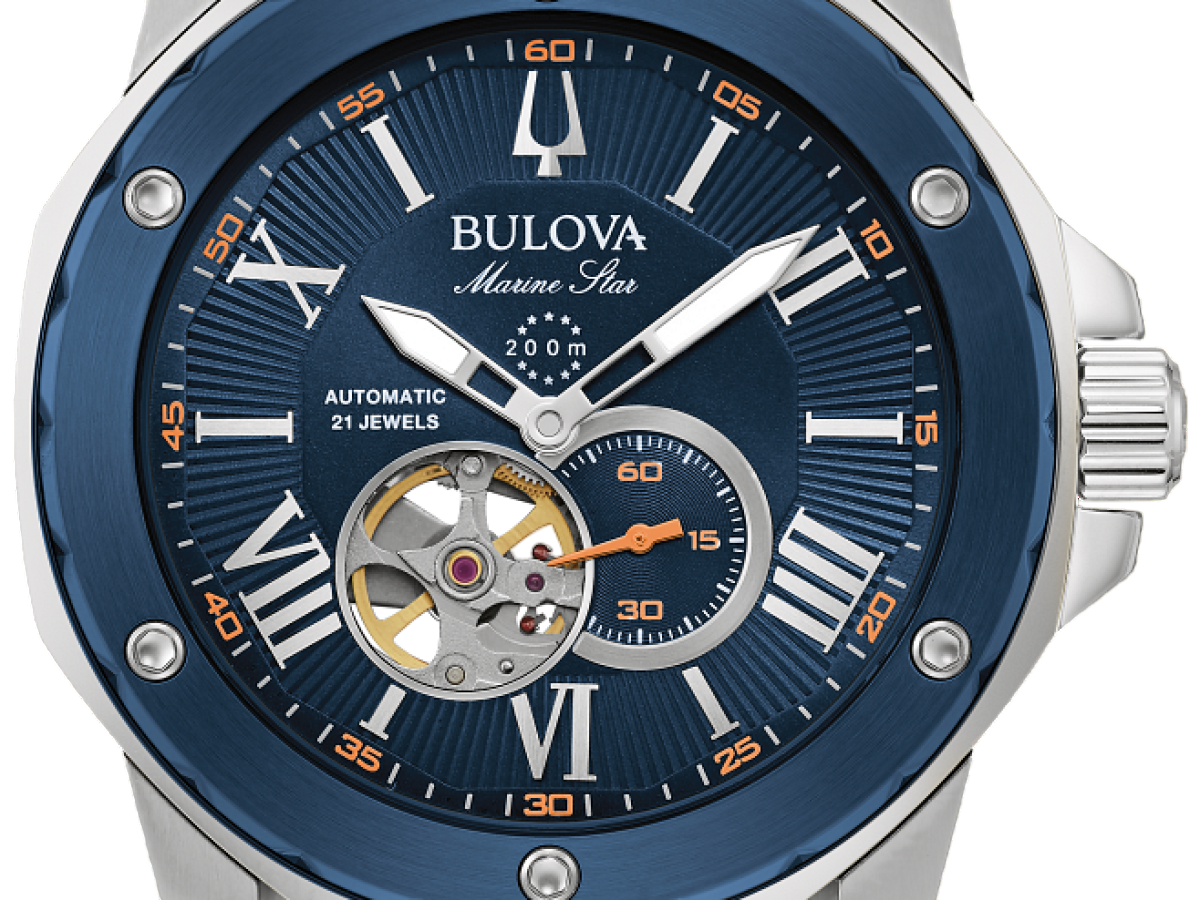 Relógio Bulova Marine Star Automático 98A282 - Relojoaria Impala ...