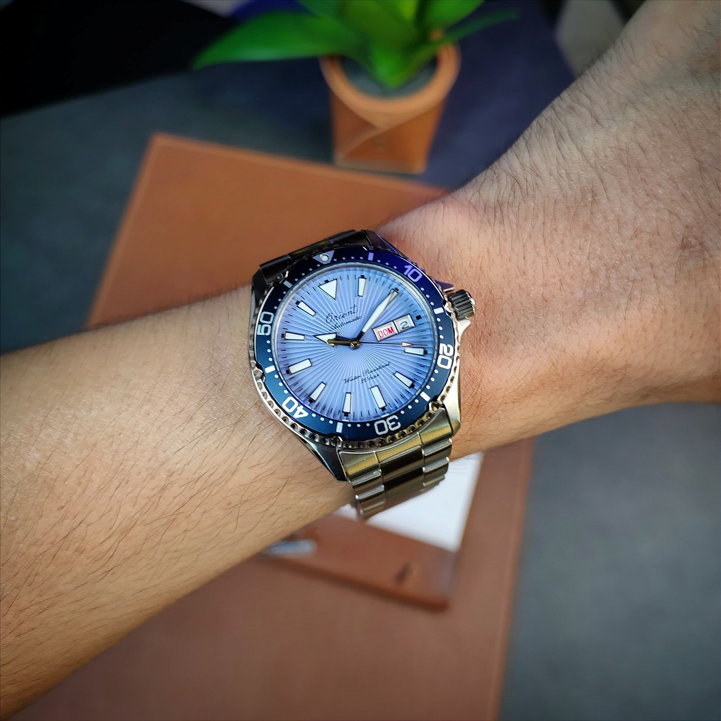Orient Mako Limited Edition RA-AA0823L39B Azul Celeste - Relojoaria ...