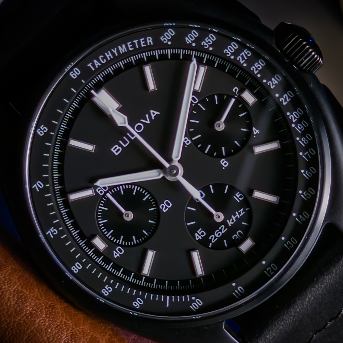 Relógio Bulova Moon Precisionist Lunar Pilot Edição Especial 98A186 ...