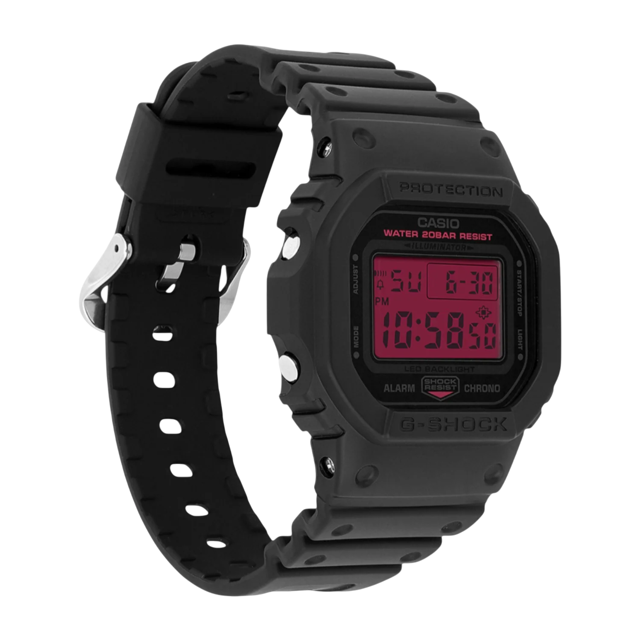 Casio G-Shock Black And Bold Red DW-5600BBR-1DR - Relojoaria Impala ...