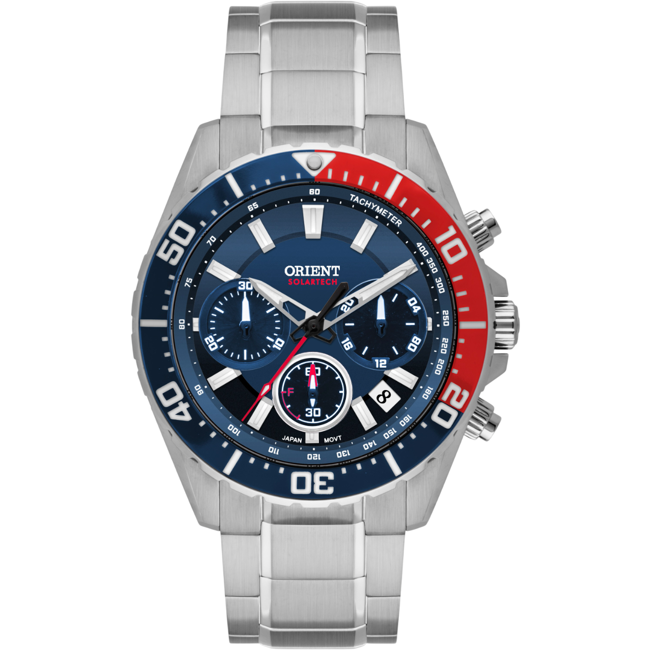 Orient Solartech Azul Cronógrafo MBSSC288 DVSX 43mm - Relojoaria Impala ...