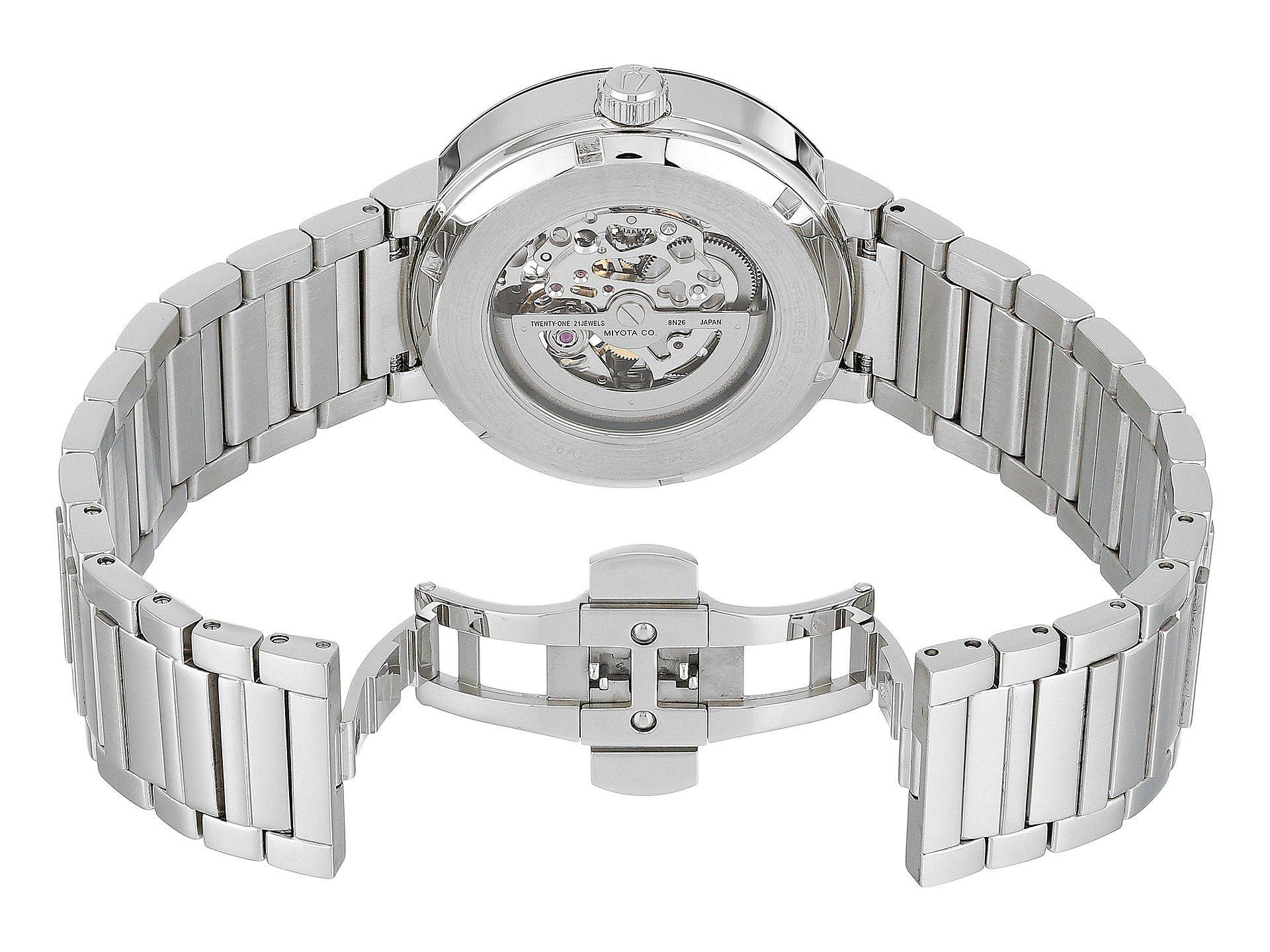 Relógio Bulova Futuro Automático Esqueleto 96A204 - Relojoaria Impala ...