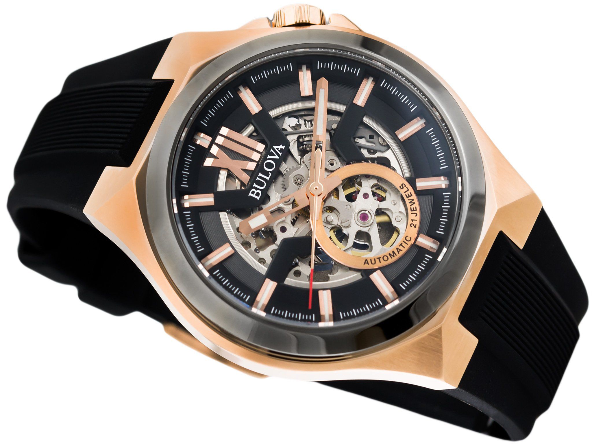 Relógio Bulova Skeleton Automático 98A177 - Relojoaria Impala - Desde ...
