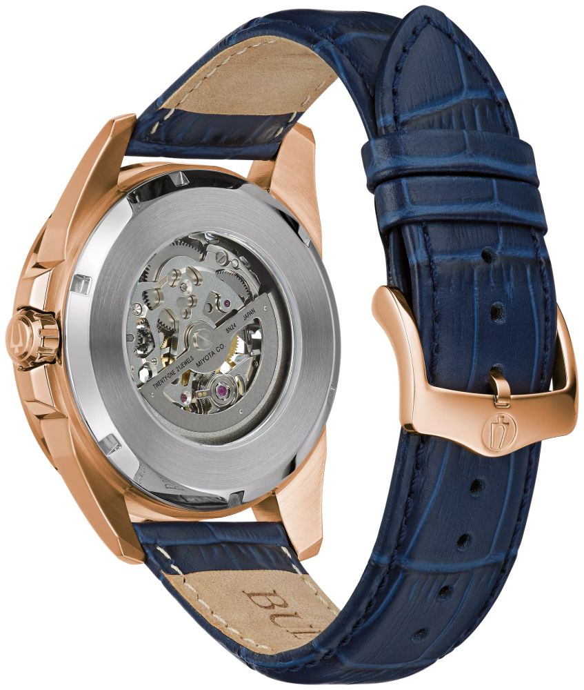 Relógio Bulova Sutton Automático Esqueleto 97A161 - Relojoaria Impala ...