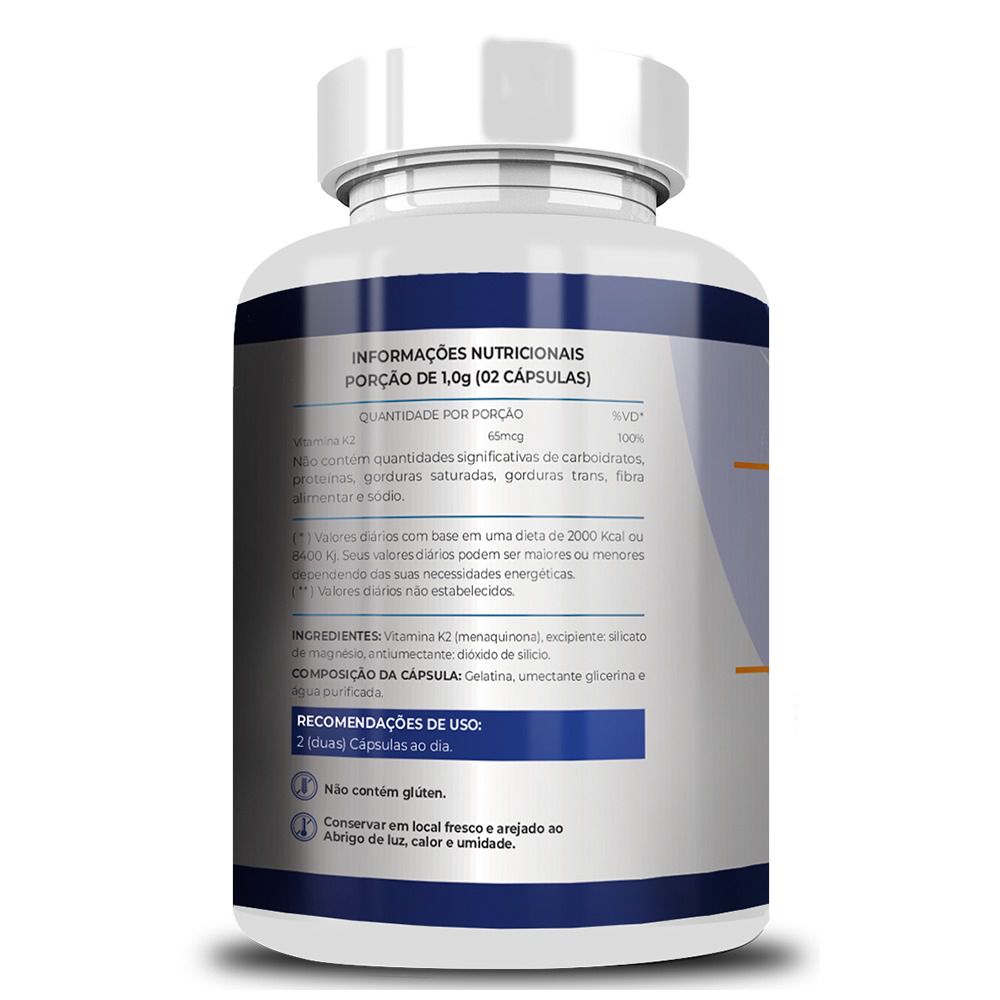 Vitamina K2 60Cápsulas 500mg Status Verde - Status Verde