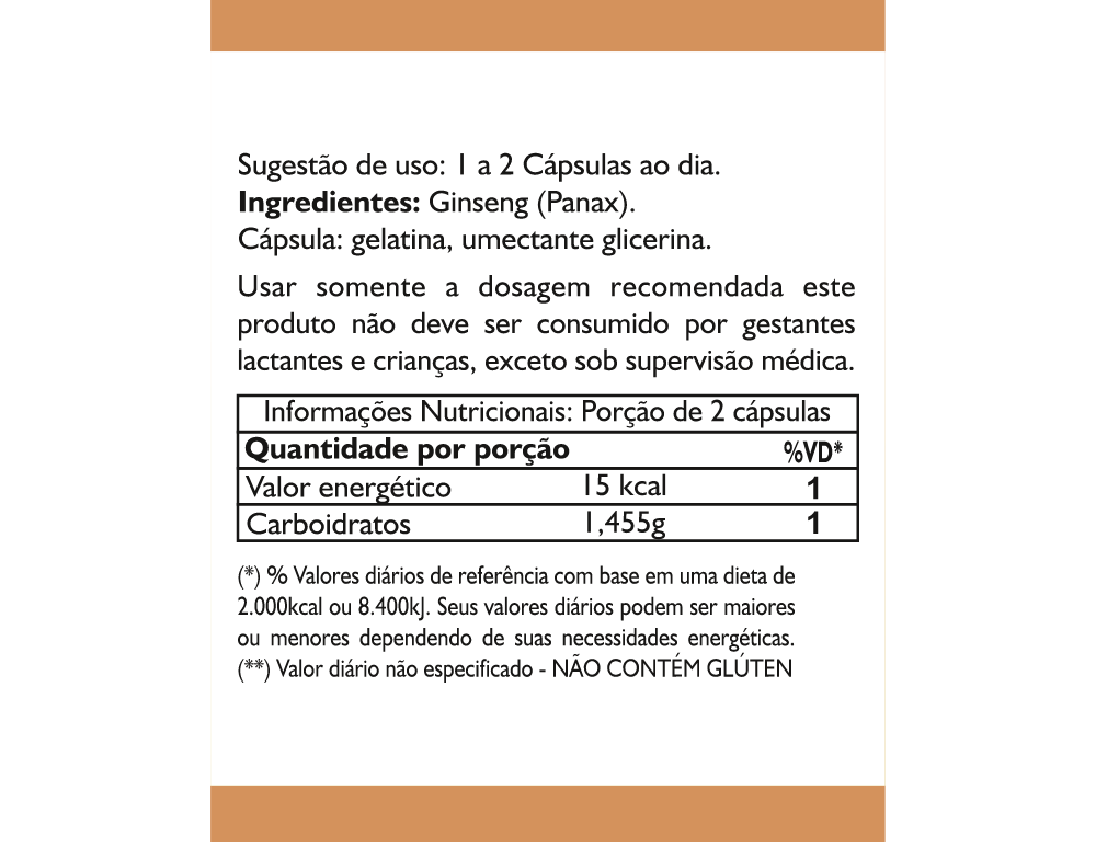 Kit 12 Ginseng Koreano 1440 Cápsulas 500mg - Status Verde - Status Verde