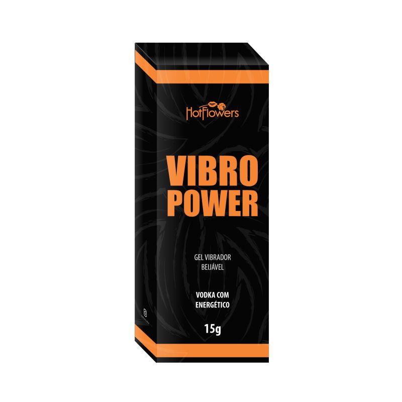 VIBRO POWER - GEL VIBRADOR BEIJÁVEL VODKA COM ENERGÉTICO ...