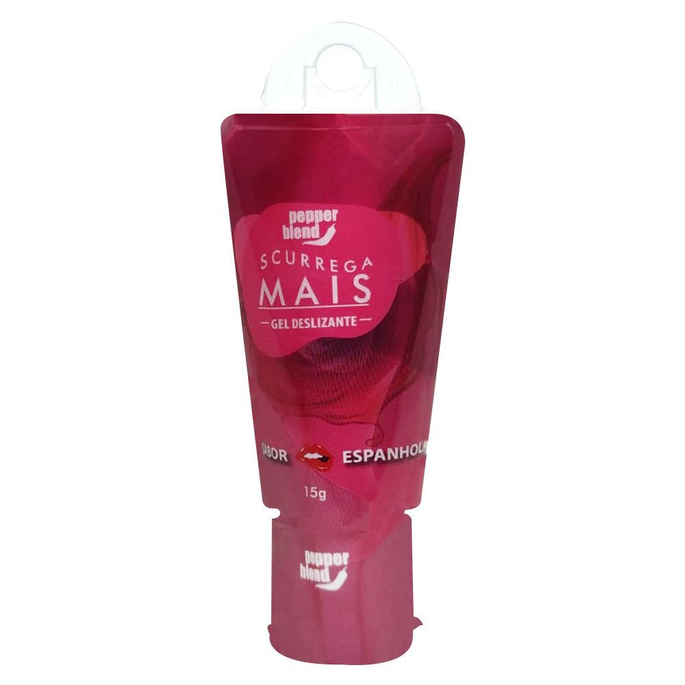 Gel Comestível Scurrega Mais 15g Pepper Blend Distribuidora Hot Flowers