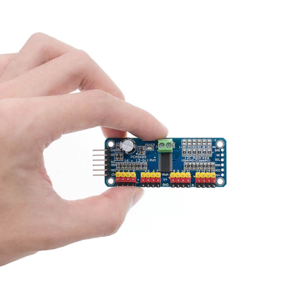 Módulo Para Servo Motor Pwm Pca9685 16 Canais I2c Bit Maker
