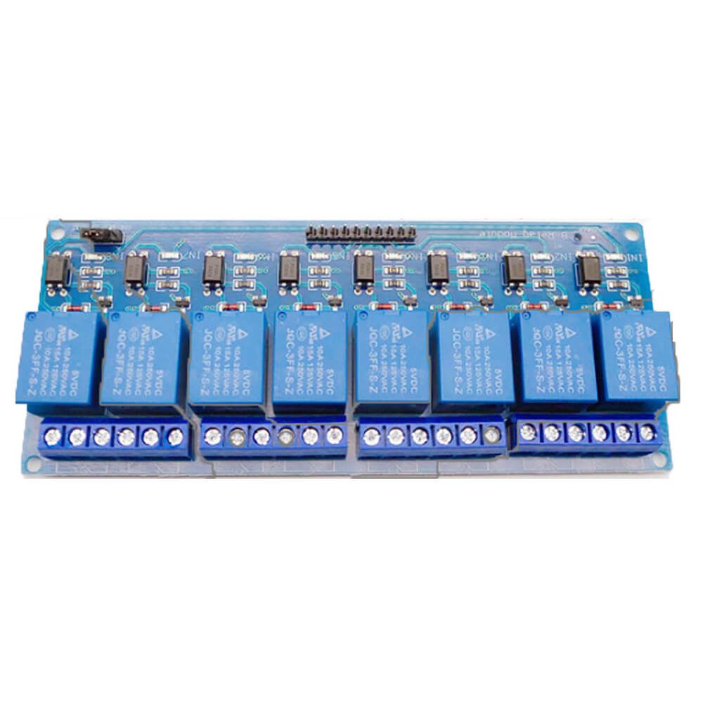 Módulo Relé 5V 10A 8 Canais com Optoacoplador - Bit Maker - Arduinos ...