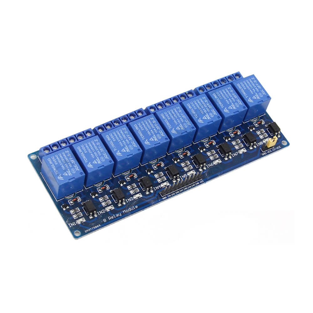 Módulo Relé 5V 10A 8 Canais com Optoacoplador - Bit Maker - Arduinos ...