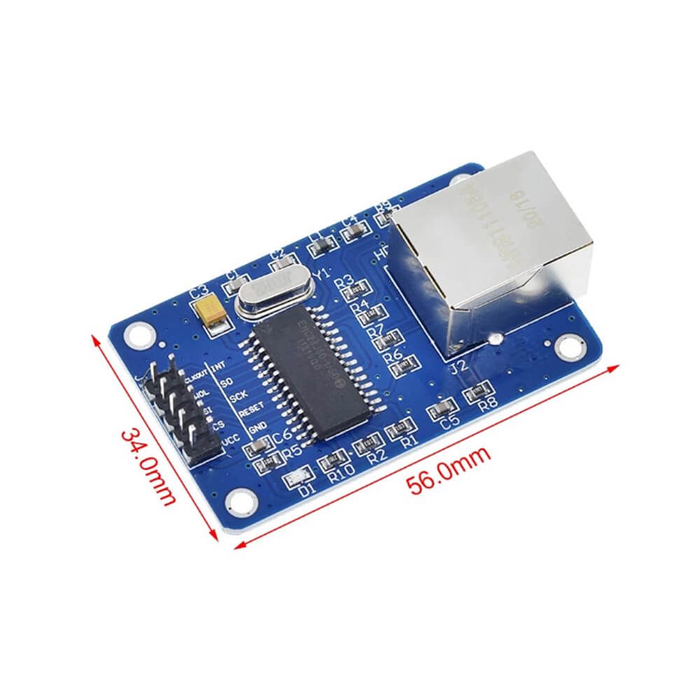 Módulo Ethernet ENC28J60 - Bit Maker - Arduinos, Módulos, Sensores, 3D ...