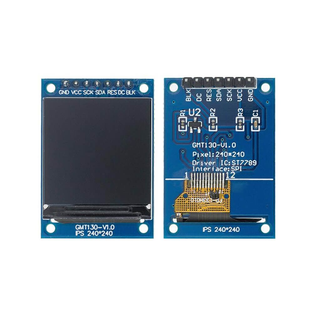 Display TFT LCD 1.3 SPI RGB 240x240 ST7789 - Bit Maker - Arduinos, Módulos, Sensores, 3D e Robótica.
