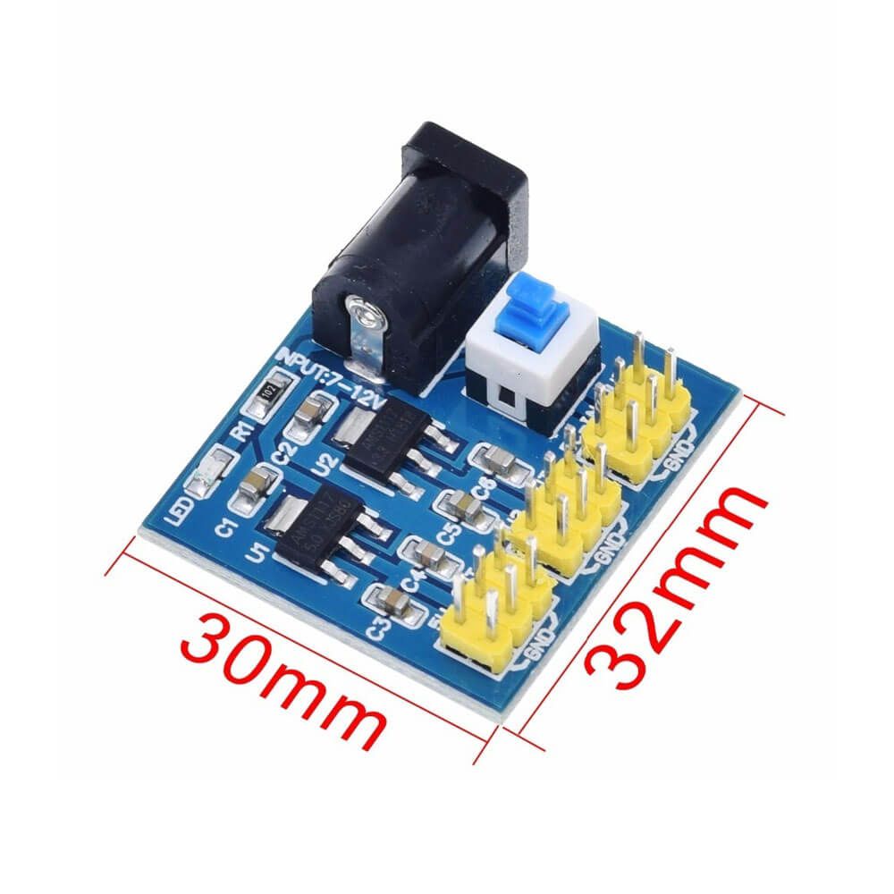 Módulo de Alimentação para Circuitos com Tensão Ajustável - Bit Maker ...