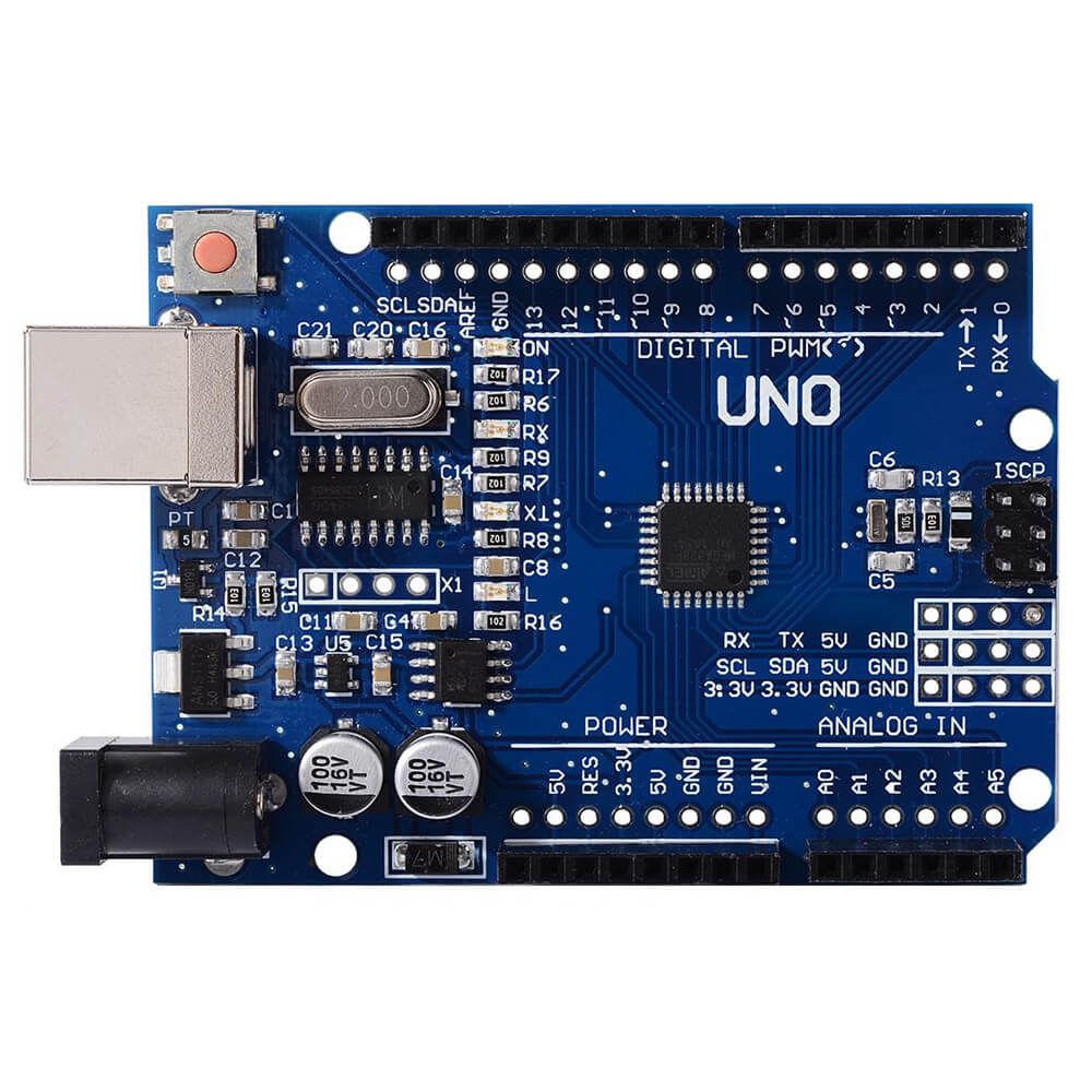 Arduino Uno R3 Smd Atmega328p Com Cabo Usb Bit Maker Arduinos Módulos Sensores 3d E Robótica
