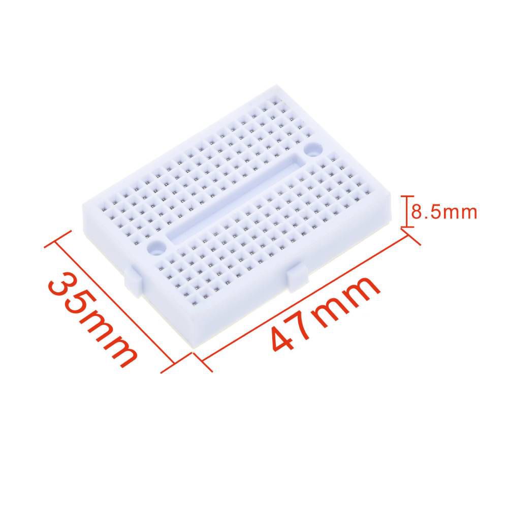 Mini Protoboard 170 Pontos Branco - Bit Maker - Arduinos, Módulos ...