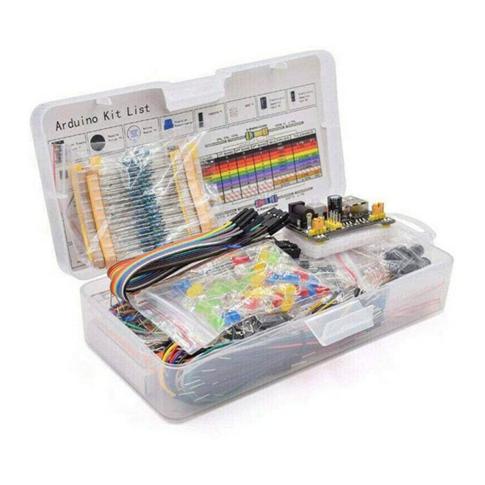 Kit De Componentes E24 Para Arduino E Esp32 235 Peças Bit Maker Arduinos Módulos Sensores 7714