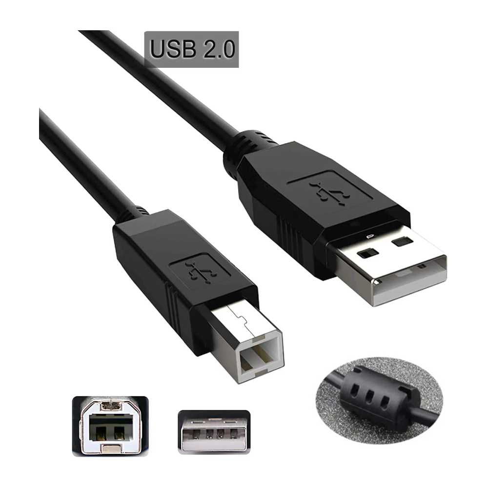 Cabo Usb 2 0 Ab 1 5m Preto Para Arduino Uno Mega Bit Maker