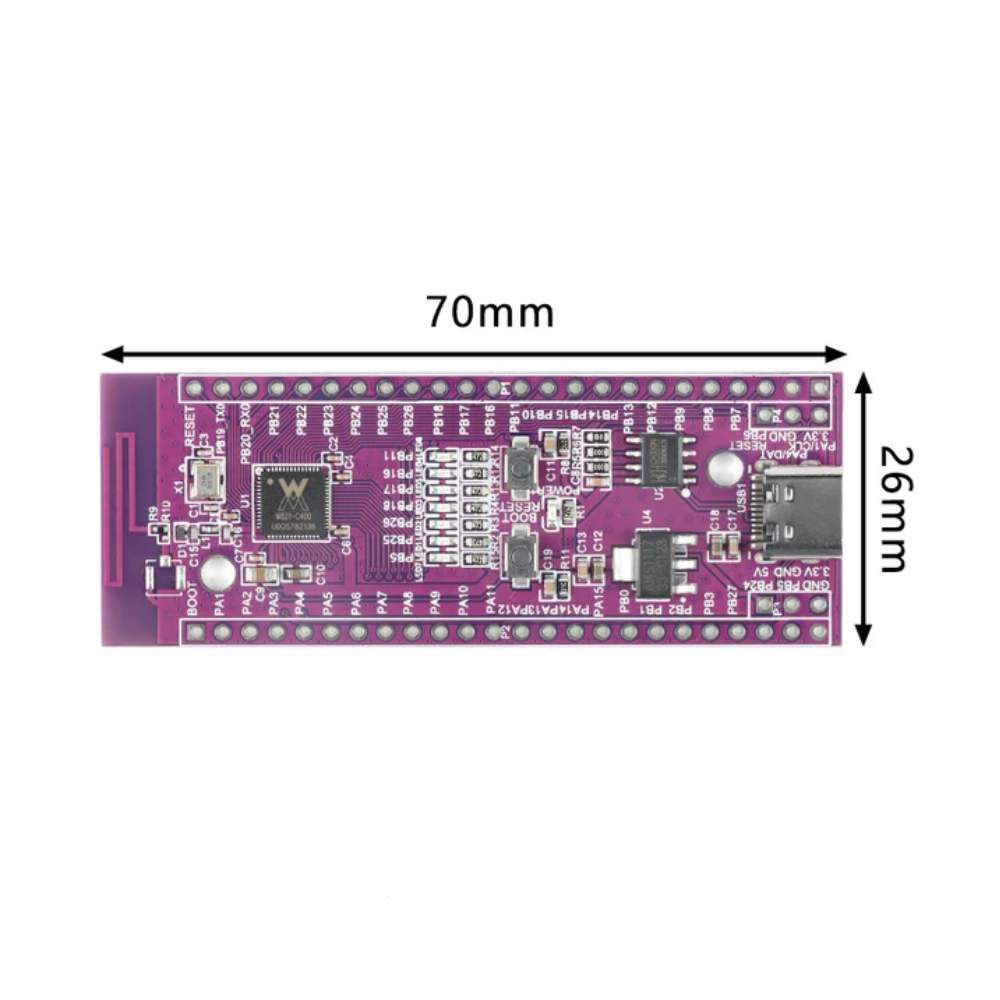 Placa de Desenvolvimento WiFi e Bluetooth W801 240MHz 32-Bits - Bit ... Placa de Desenvolvimento WiFi e Bluetooth W801 240MHz 32-Bits - Bit ...