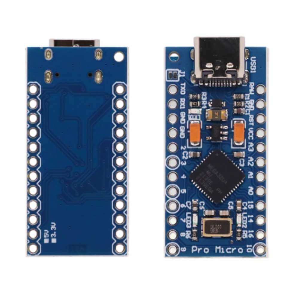 Arduino Pro Micro ATmega32U4 USB Tipo-C - Bit Maker - Arduinos, Módulos ...