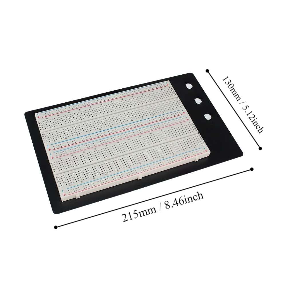 Protoboard 1660 Pontos com Base Metálica e Bornes - Bit Maker - Arduinos, Módulos, Sensores, 3D ...