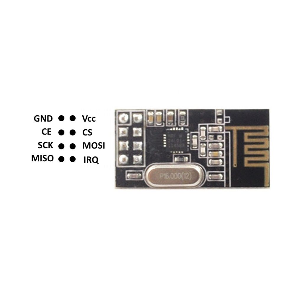Módulo Wireless NRF24L01 - Bit Maker - Arduinos, Módulos, Sensores, 3D ...