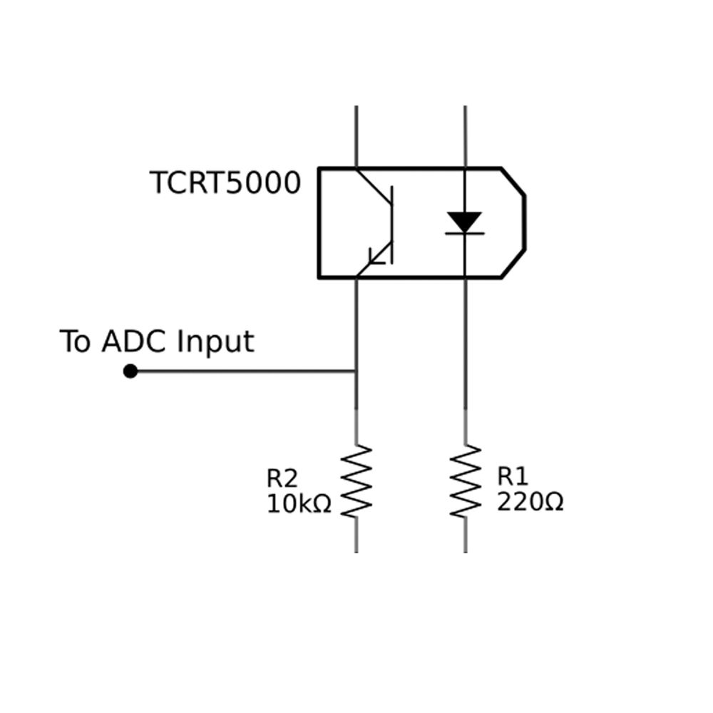 Sensor Óptico Reflexivo Fototransistor TCRT5000 - Bit Maker - Arduinos ...
