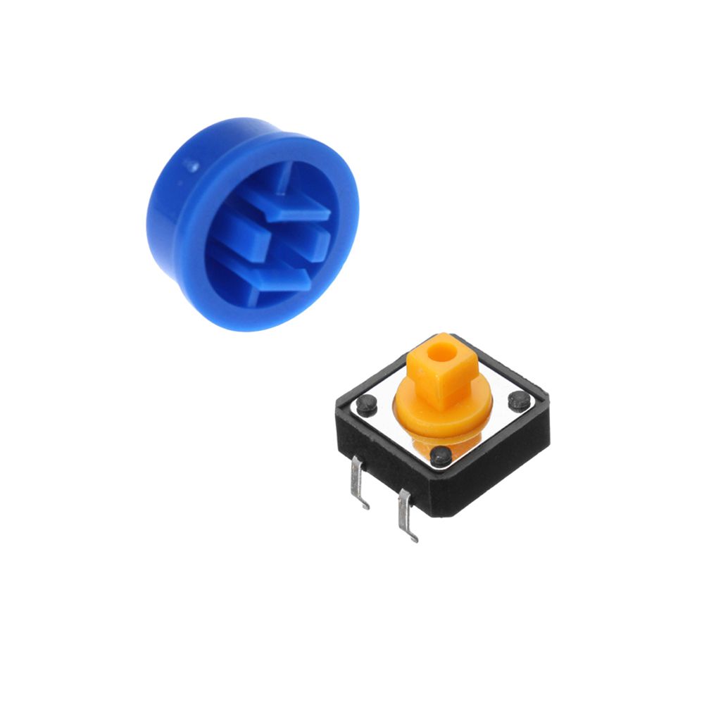 Kit 12 Chave Tátil Push Button Com Capa 6 Cores - Bit Maker - Arduinos ...