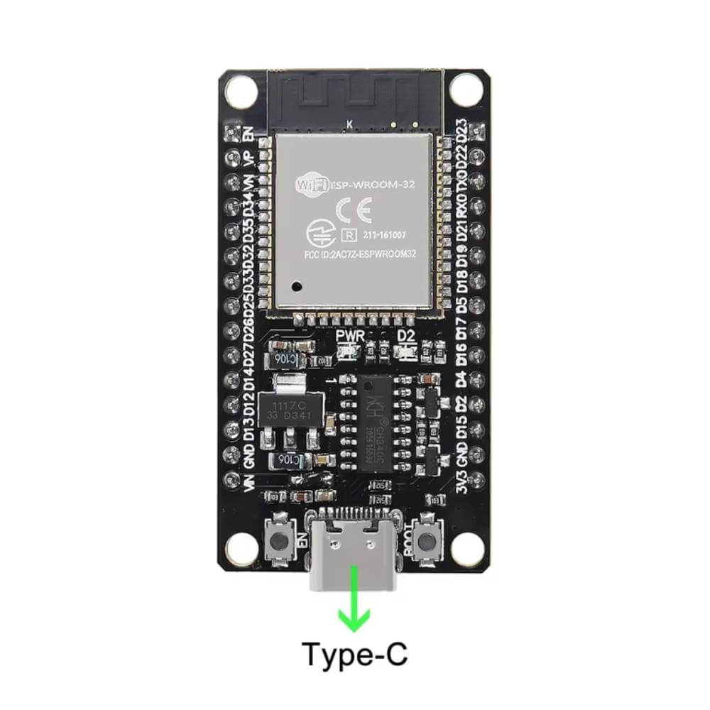 Módulo ESP32 Wifi e Bluetooth CH340 Tipo-C 30 Pinos - Bit Maker - Arduinos, Módulos, Sensores ...