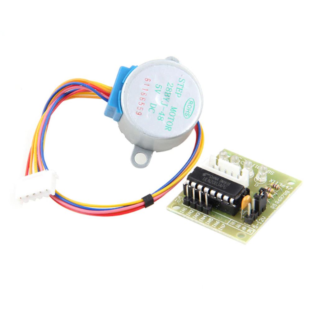 Motor De Passo 28byj 48 Driver Uln2003 Bit Maker Arduinos