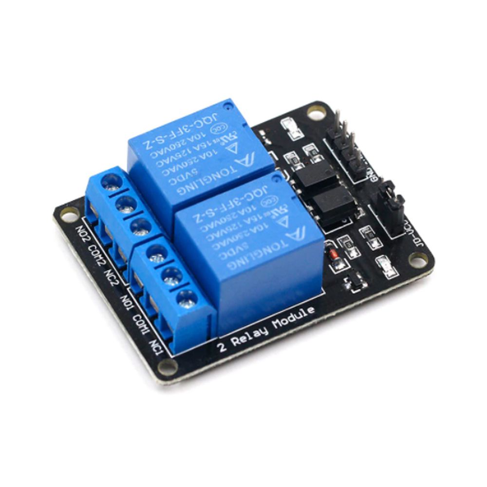Módulo Relé 3v 5v 2 Canais Bit Maker Arduinos Módulos Sensores 