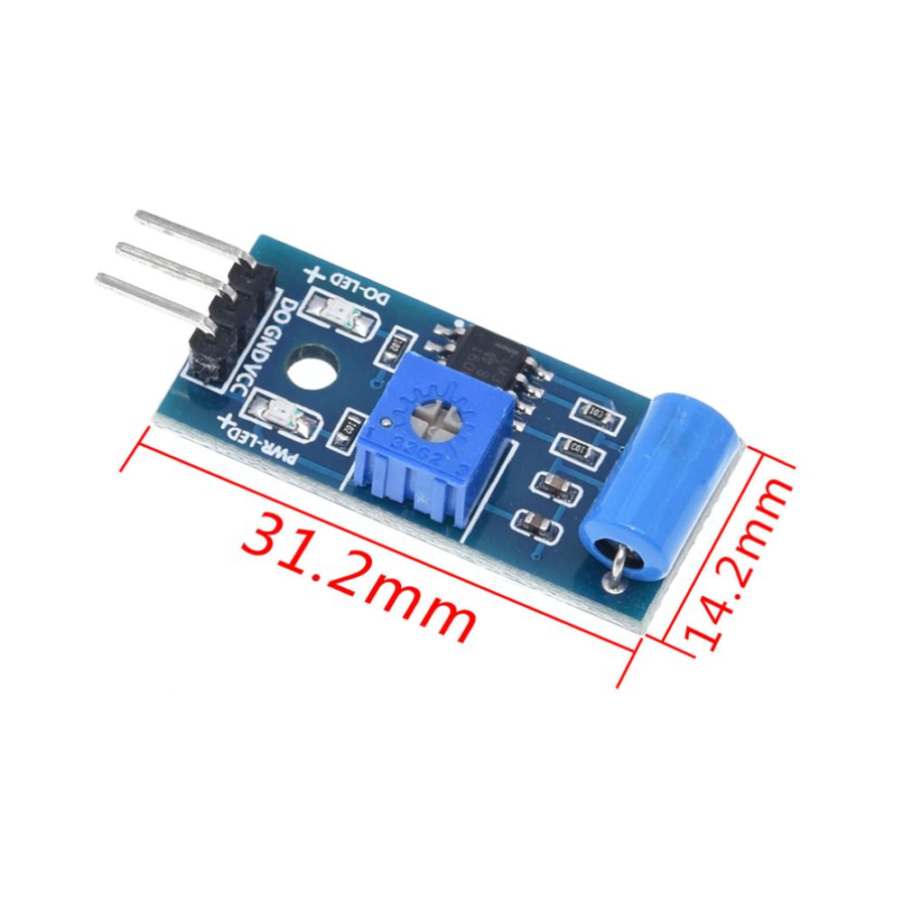Sensor de Vibração SW-420 - Bit Maker - Arduinos, Módulos, Sensores, 3D ...