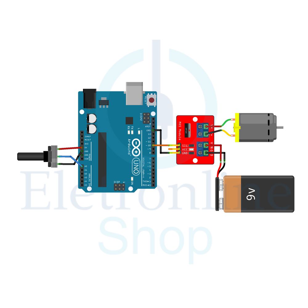 Módulo MOSFET IRF520N - Bit Maker - Arduinos, Módulos, Sensores, 3D e ...
