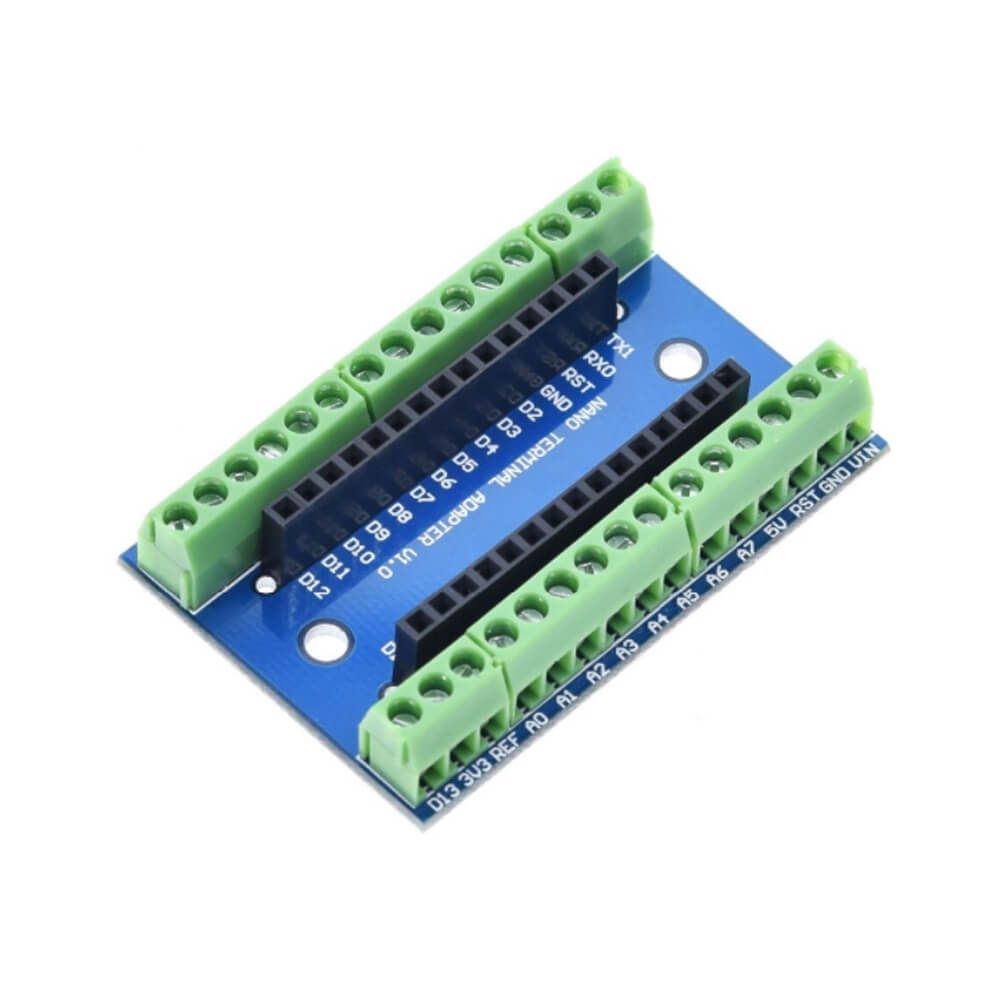 Shield Para Arduino Nano Adaptador Com Bornes Bit Maker Arduinos