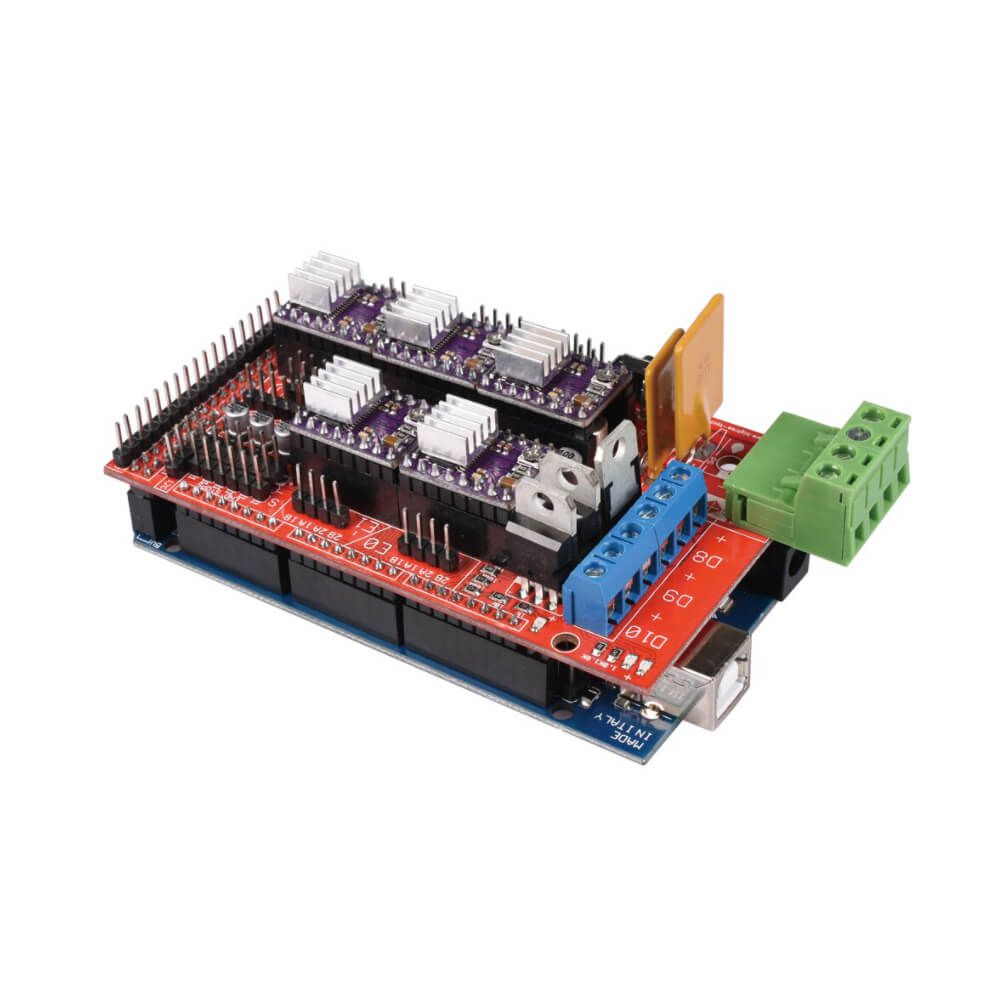 Shield Ramps 1.4 Impressora 3D - Arduino Mega - Bit Maker - Arduinos ...