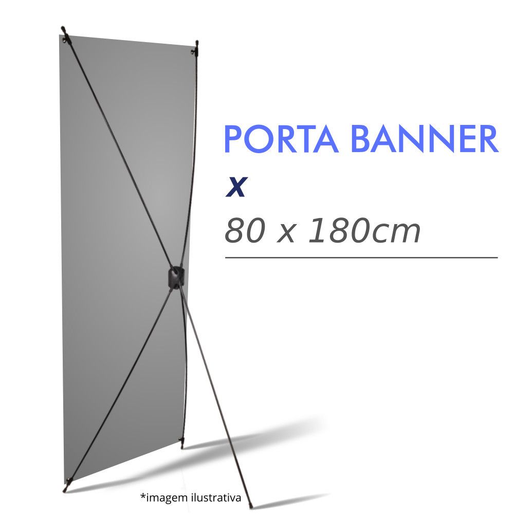 Porta Banner X | X-Banner R$ 24,00 a unidade - 3G Porta Banner e Banner ...