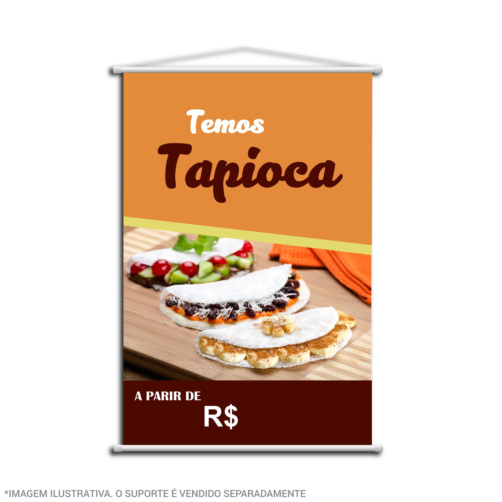 Banner de Tapioca - 3G Porta Banner e Banner Impresso em 24h