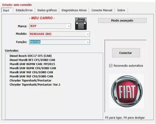 Scanner FIAT Calibragem Câmbio Dualogic E Alinhamento Proxy - SCANNER ...